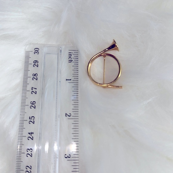 Accessories | Gold Music Instrument Horn Pin | Poshmark